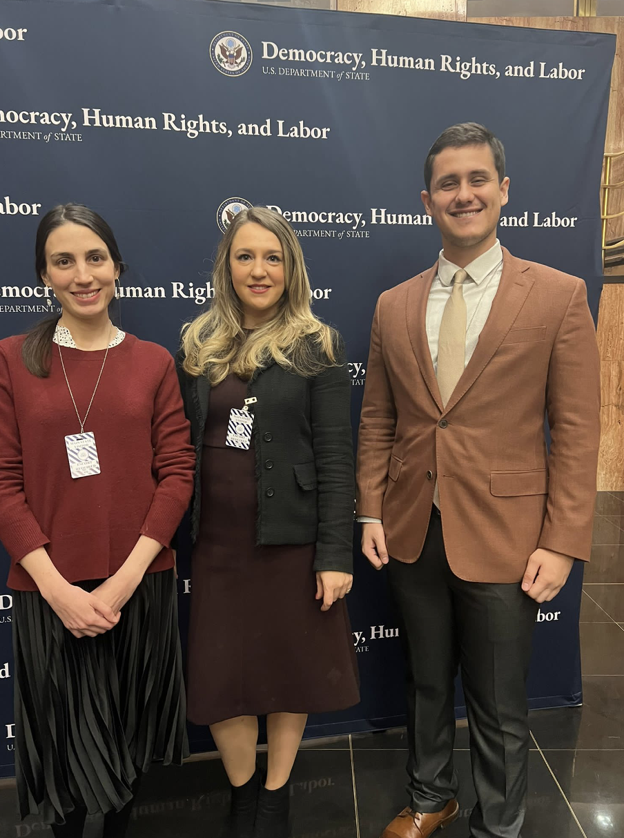 VOC sponsored 2022 State Department’s Global Human Rights Defender ...